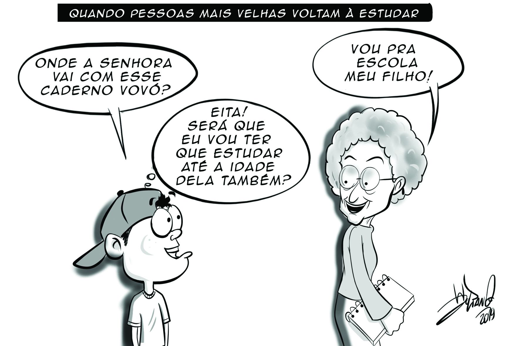 Charge - Educação - Vvale