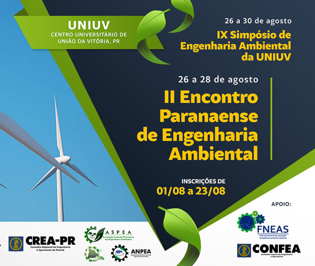 Uniuv Será Sede Do Ii Encontro Paranaense De Engenharia Ambiental