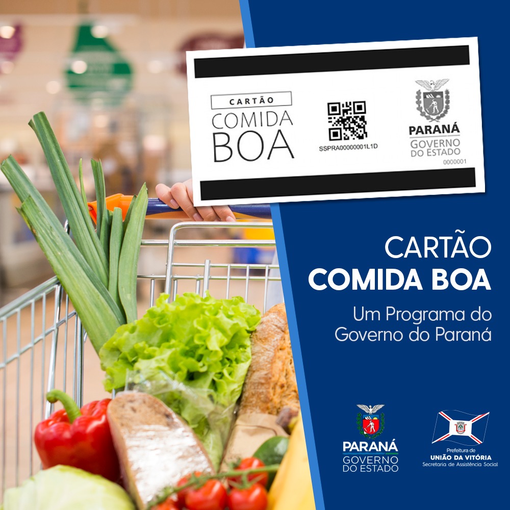 Começa a entrega do cartão COMIDA BOA em União da Vitória