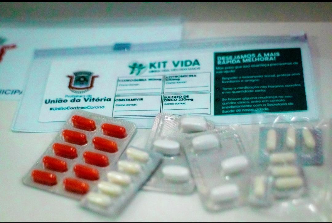União da Vitória ganha destaque na entrega do Kit Vida contra a Covid-19