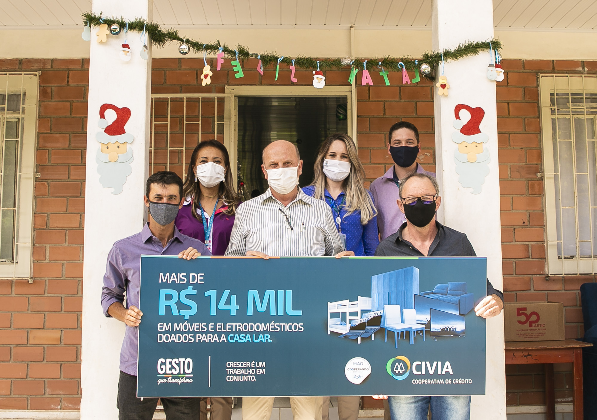 Cooperativa de Crédito Civia participa da Campanha Gestos que ...