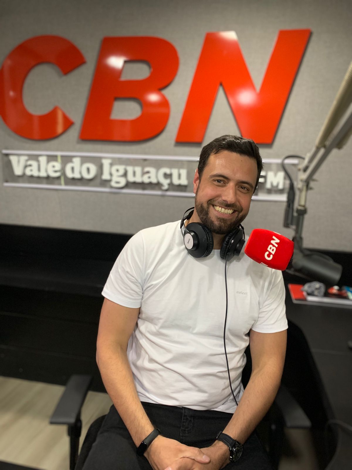 Rafael Peruzzo passa a integrar time de âncoras da CBN Vale do Iguaçu