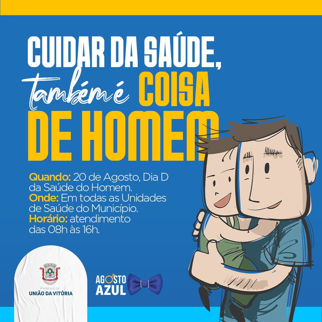 União da Vitória realiza neste sábado o Dia D da Saúde do Homem - Vvale