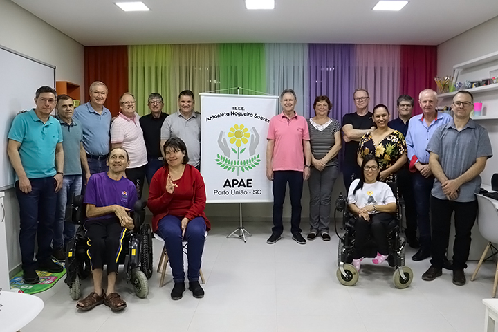 Salvatti é reeleito presidente da APAE de Porto União - Vvale