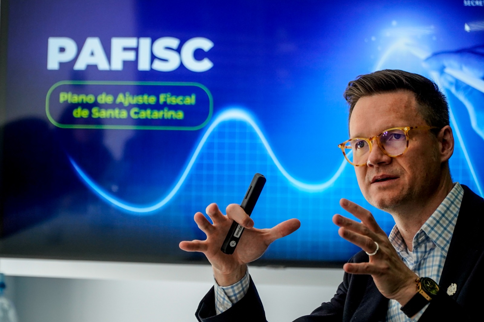 Pelo Estado Entrevista Cleverson Siewert, Secretário da Fazenda de SC ...