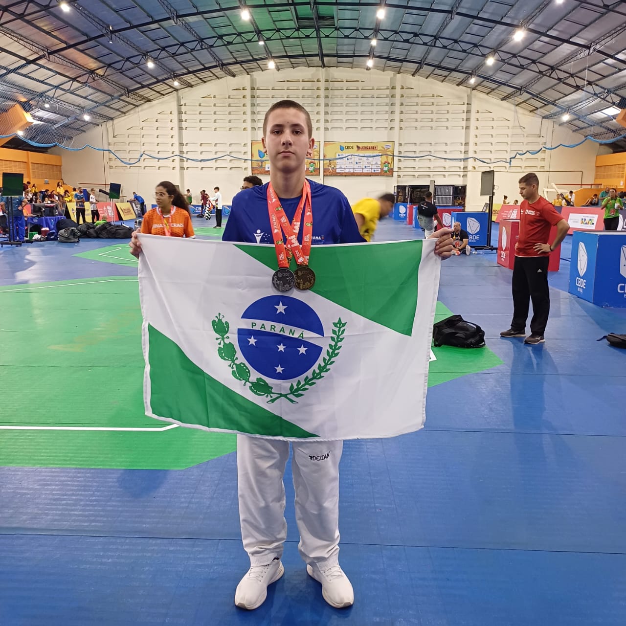 Atleta de União da Vitória conquista medalhas inéditas no Taekwondo