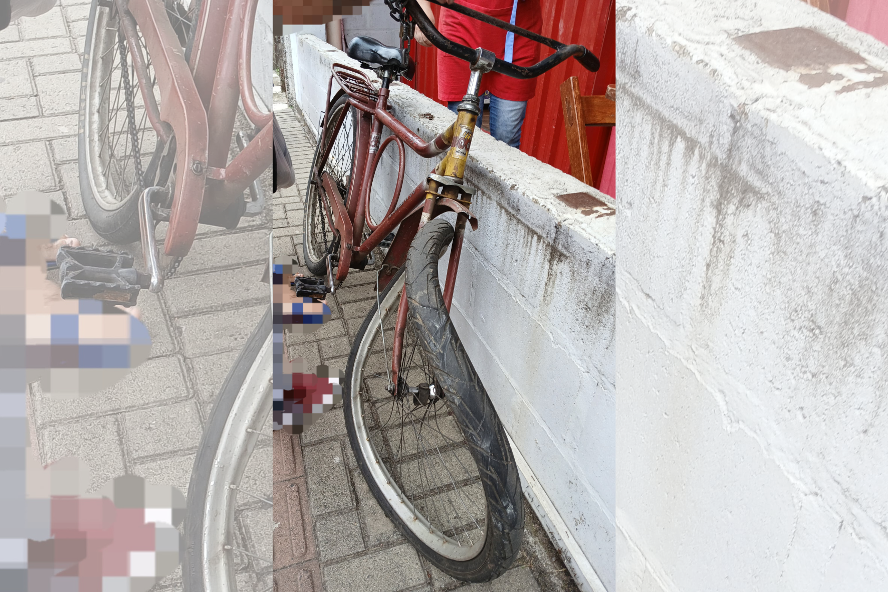 Ciclista fica ferido em acidente com carro na Avenida Expedicionários