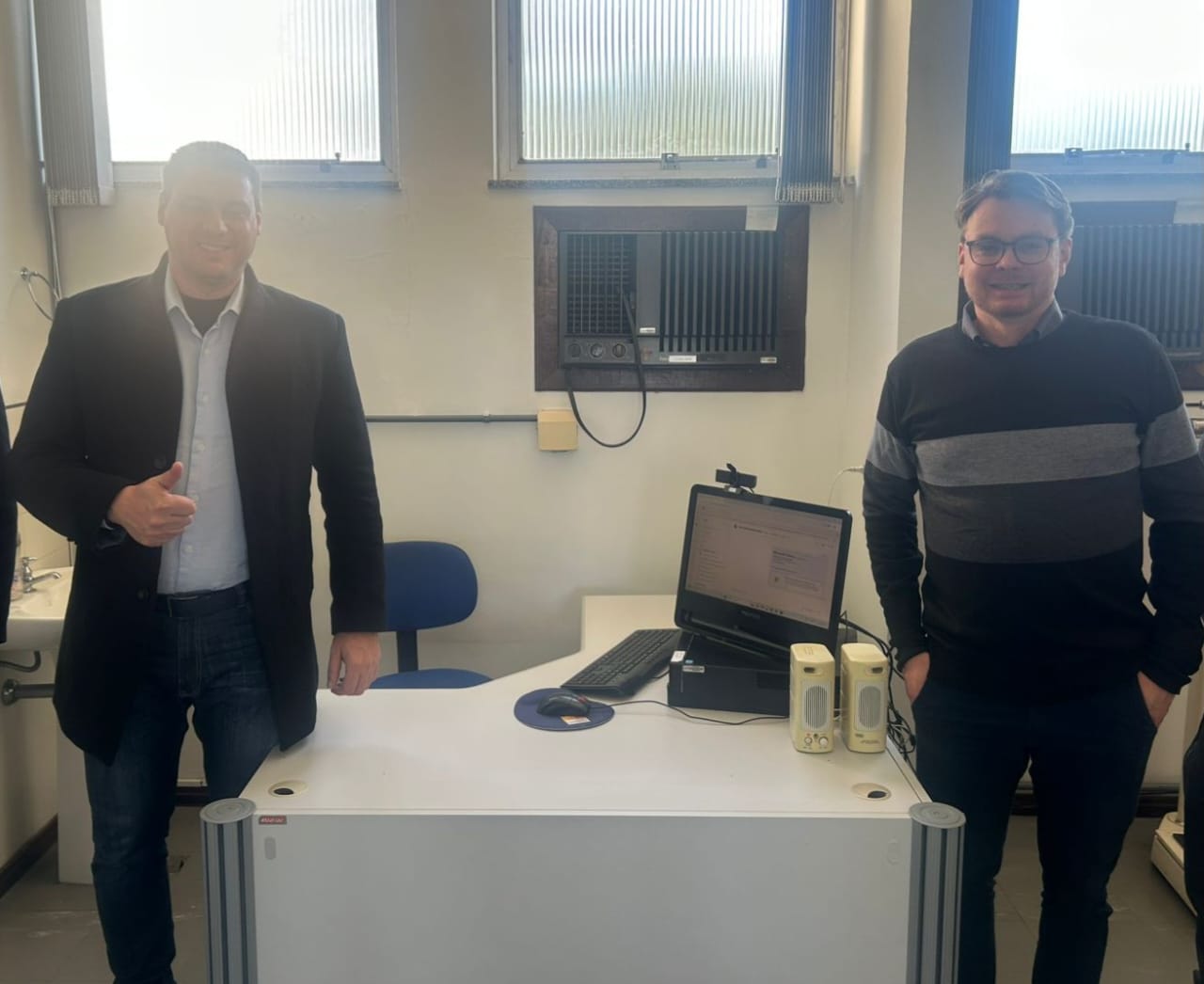 INSS de Porto União inaugura sala de teleperícia para perícias médicas