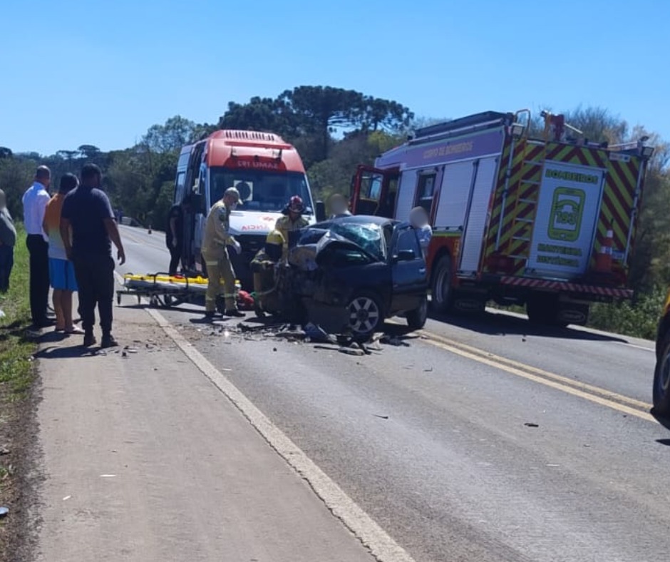 Colisão grave na BR-153 deixa um morto e cinco feridos - Vvale